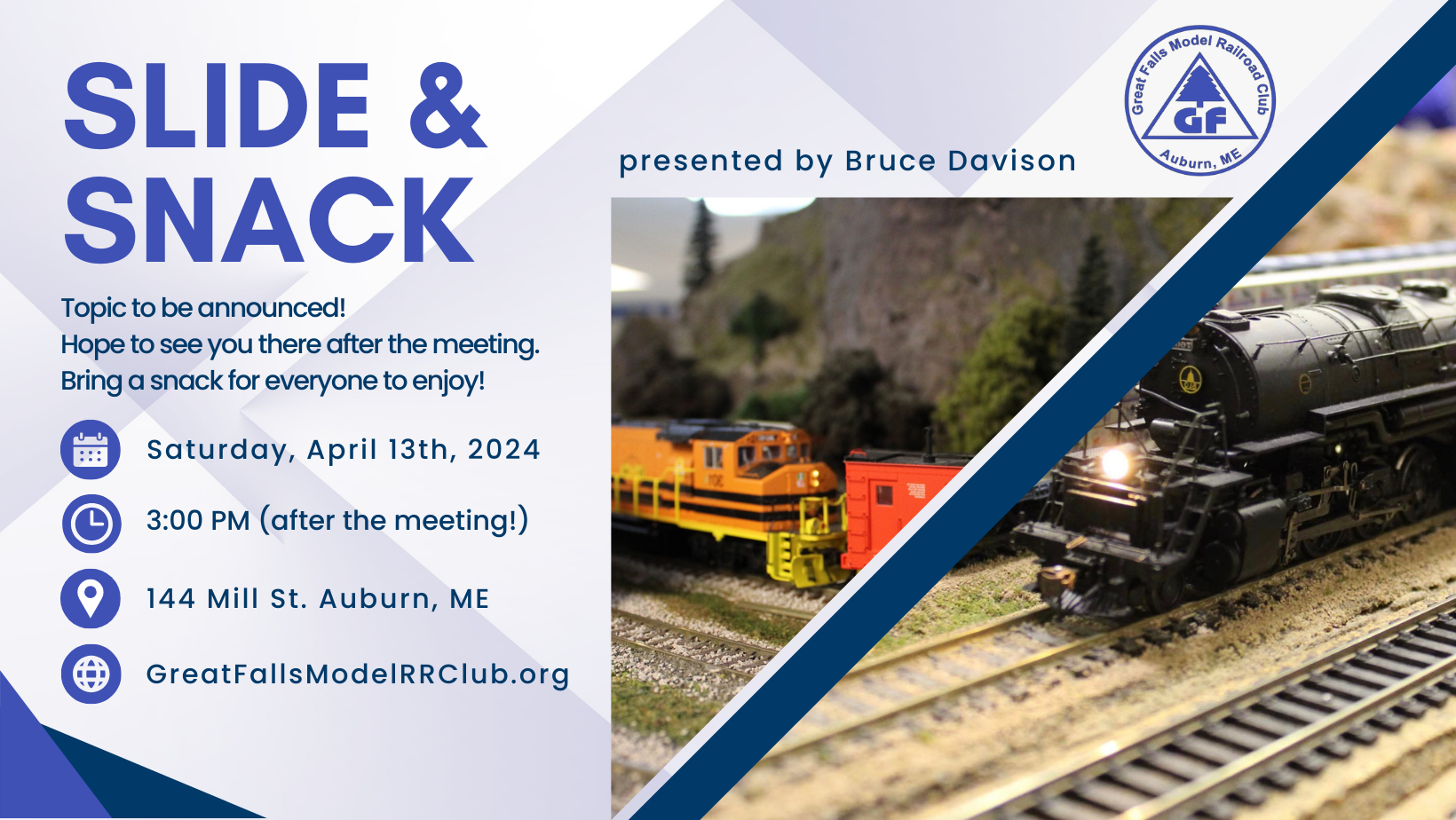 model train shows in maine – Great Falls Model Railroad Club